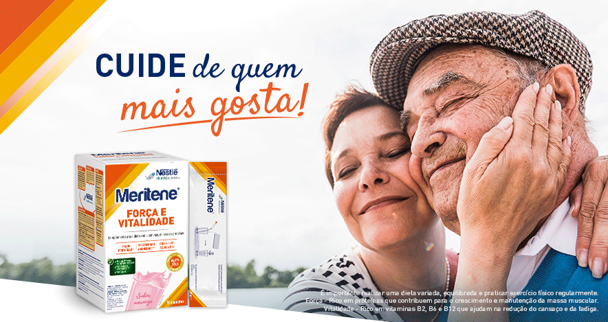MERITENE Força e Vitalidade - Cuide de quem mais gosta